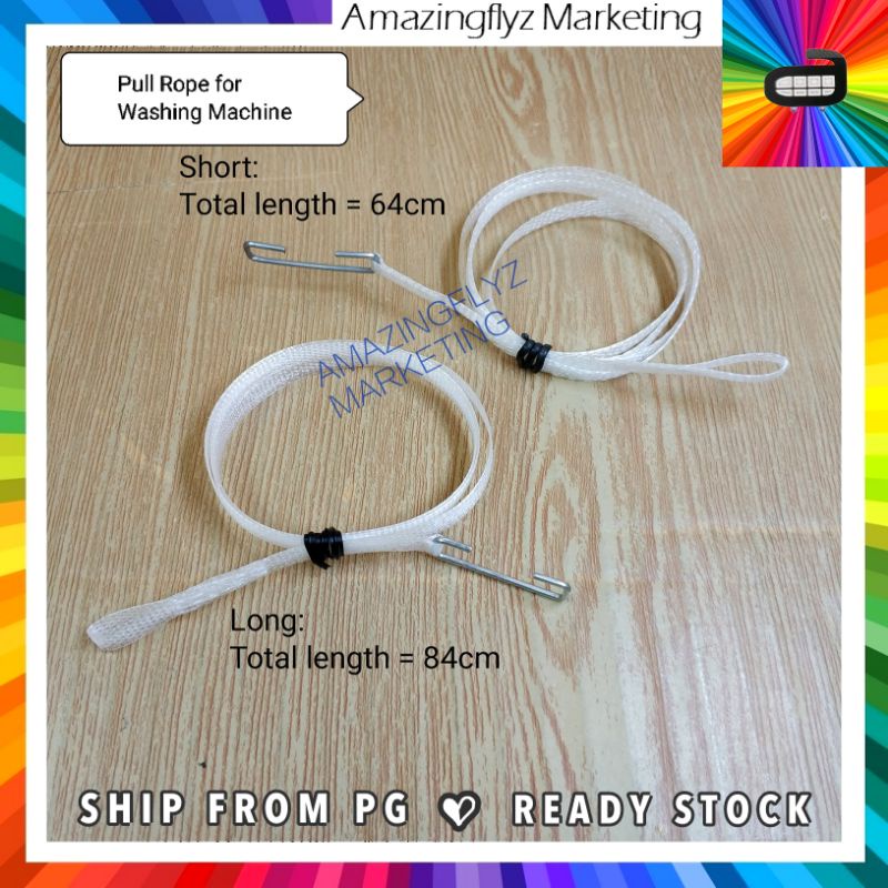 Spare Parts Universal Pull Rope For Semi Auto Washing Machine Drain ...