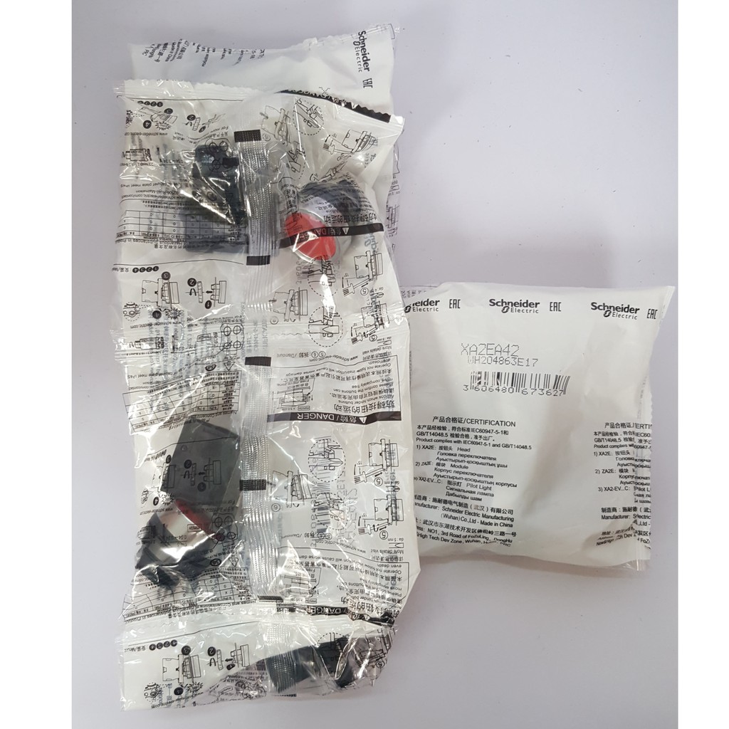 SCHNEIDER xa2 Push Button Modular Type XA2EA21 XA2EA31 XA2EA42 XA2EA51 ...