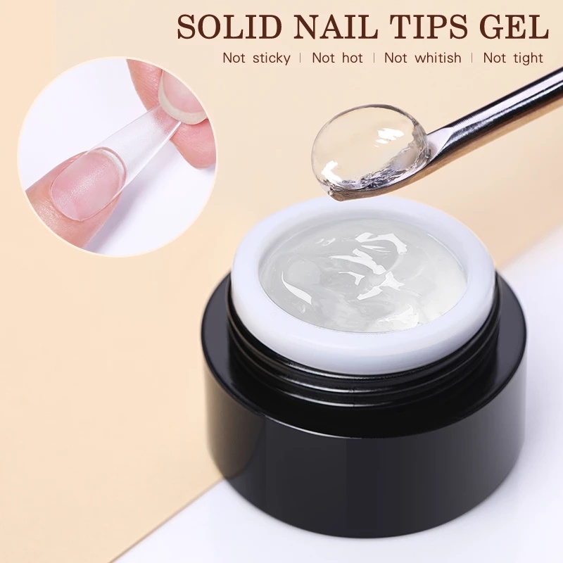 8ML Easy Stick Solid Nail Patch Gel Gummy Adhesive Bond UV Glue No ...