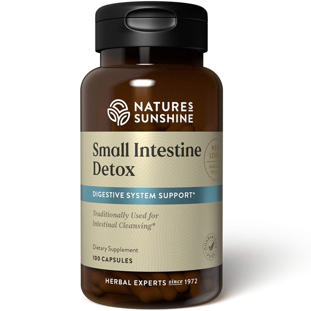 Nature's Sunshine Small Intestine Detox, 100 Capsules | Natural Formula ...