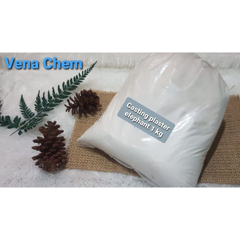 Plaster Casting/Gypsum Flour/Gypsum Cement/elephant 1 kg | Shopee Malaysia