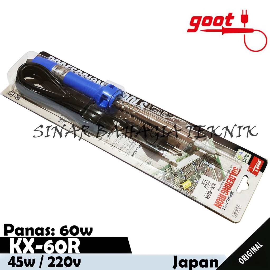 Goot JAPAN 60W KX60R / GOOT JAPAN Soldering Tool 60 W KX 60R WATT ...