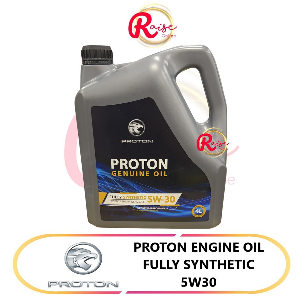 PROTON ENGINE OIL FULLY SYNTHETIC 5W30 - PROTON X70 X50 IRIZ PERSONA ...