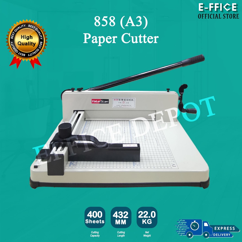 Effice Depot - 858 A3 Paper Cutter / Sheet Trimmer | Shopee Malaysia