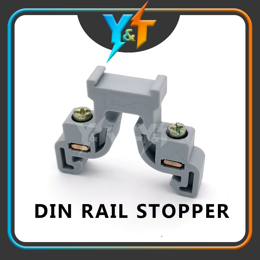 DIN RAIL END STOPPER SUK-E | Shopee Malaysia