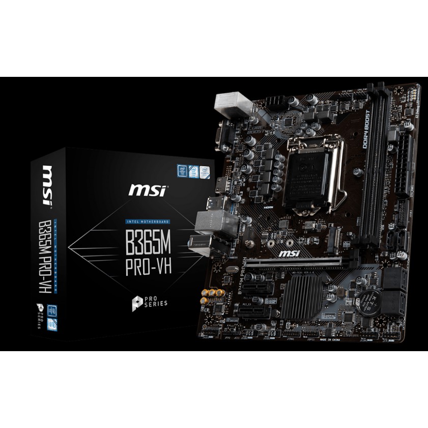 MSI SOCKET 1151 B365M PRO-VH MOTHERBOARD | Shopee Malaysia