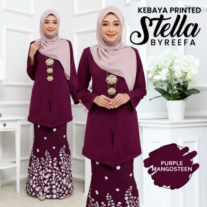 🔥🔥 HOT SALES 🔥🔥 kebaya stella by reefa 🔥🔥 | Shopee Malaysia