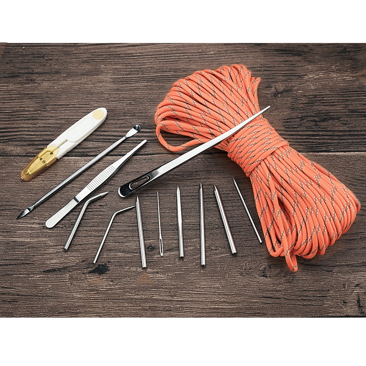 Paracord FID Set Lacing Needles Smoothing Tool for DIY Bracelet Crafts ...