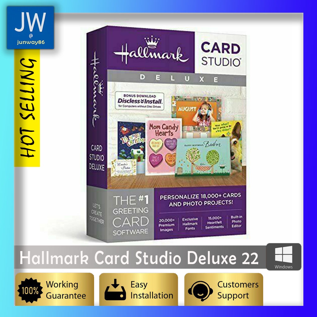 Hallmark Card Studio Deluxe 22 - Full Version | Shopee Malaysia