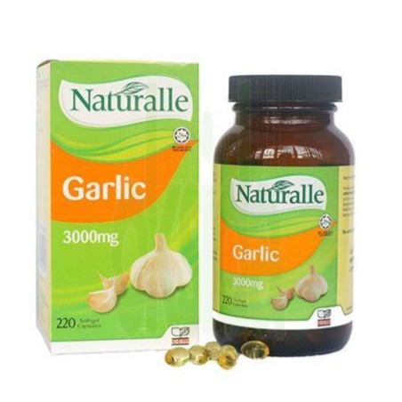 NATURALLE GARLIC 3000mg 220's | Shopee Malaysia