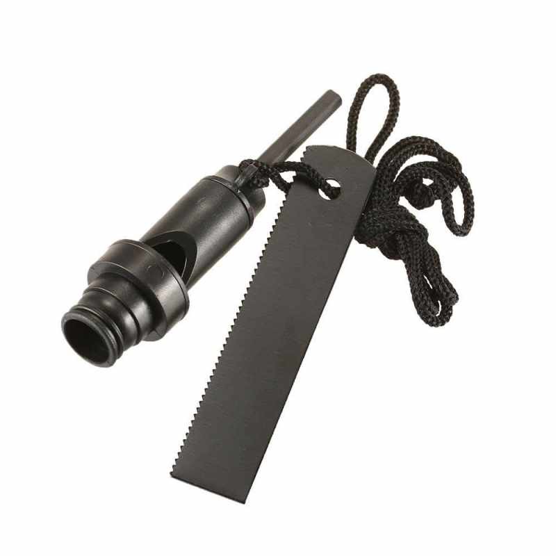Multi Tool Emergency Flint Fire Starter with Compass and Whistle ...