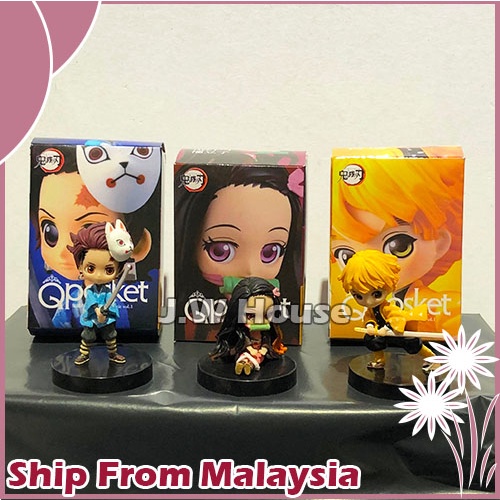 3PCS DEMON SLAYER KAMADO TANJIROU KAMADO NEZUKO AGATSUMA ZENITSU ACTION ...