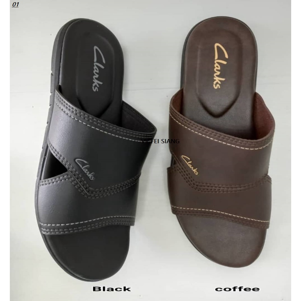 Clarks Men Sandal 01 Pure Leather Comfortable And Durable Ship within ...