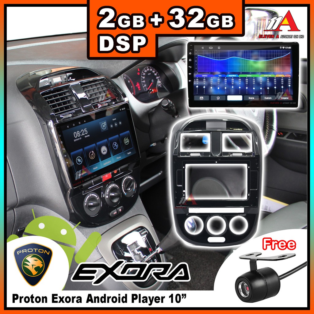 [2+32 DSP] QLED T5 T3L Proton Exora Allwinner 2GB Ram 10" IPS Screen ...