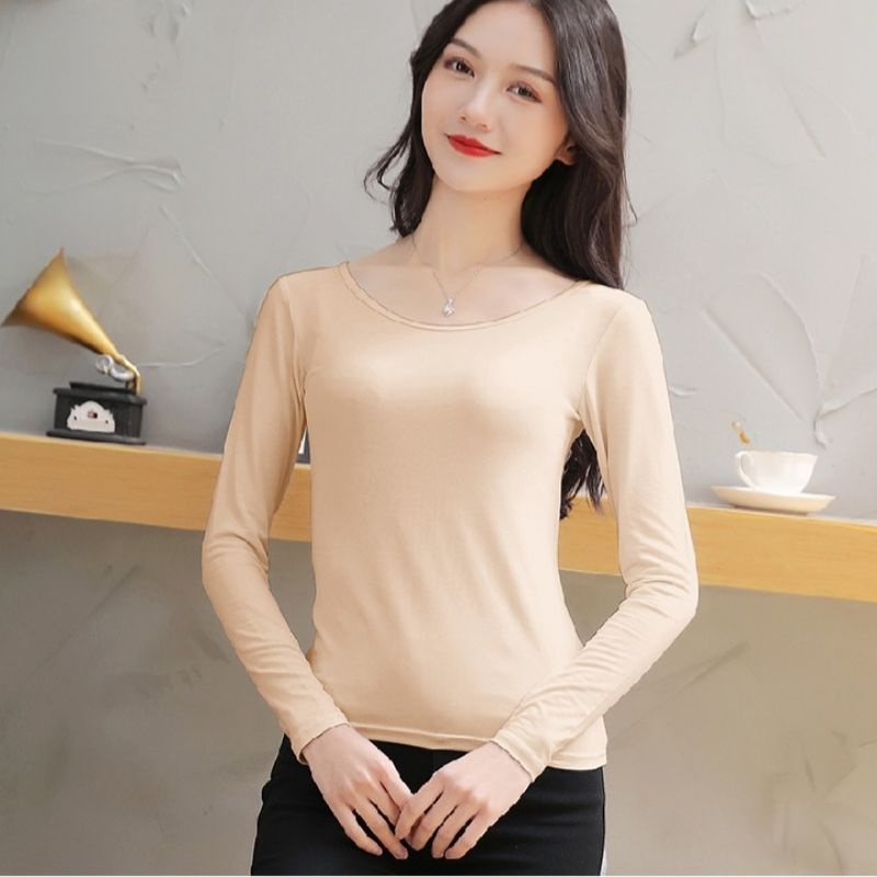 【READY STOCK AT MALAYSIA】Baju Lengan Panjang High Quality Cotton Women ...
