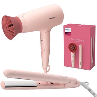 Philips BHP 398/00 hair dryer and straightener set | Shopee Malaysia