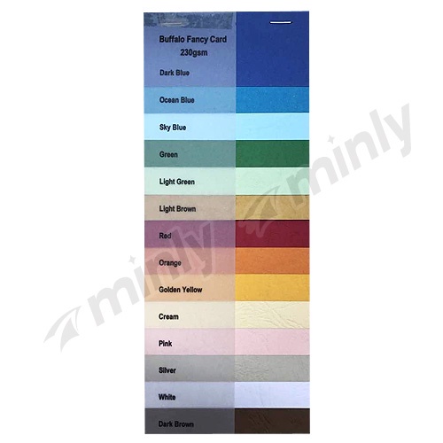 Buffalo Card 230gsm (100pcs) A4 / Custom Size upon request | Shopee ...