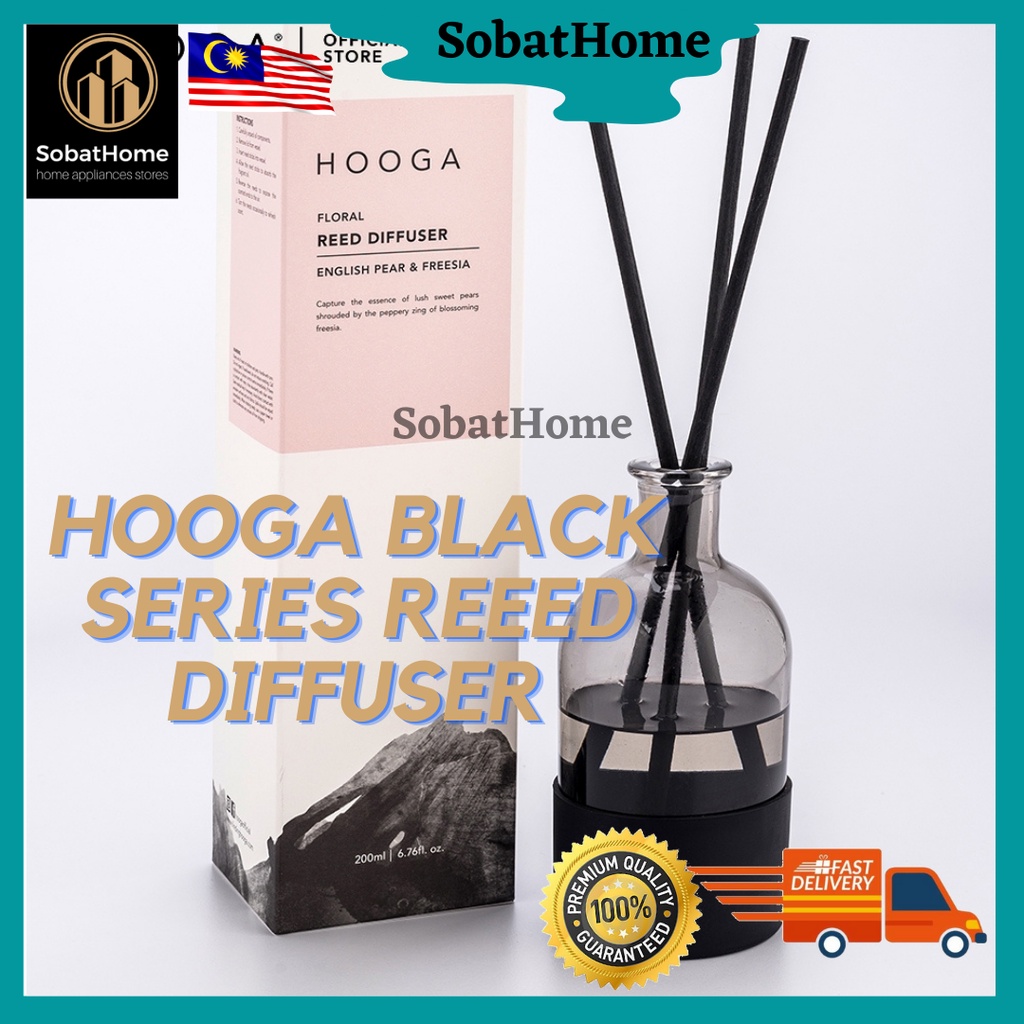 HOOGA Black Series Reed Diffuser| Diffuser| home fragrance | home ...