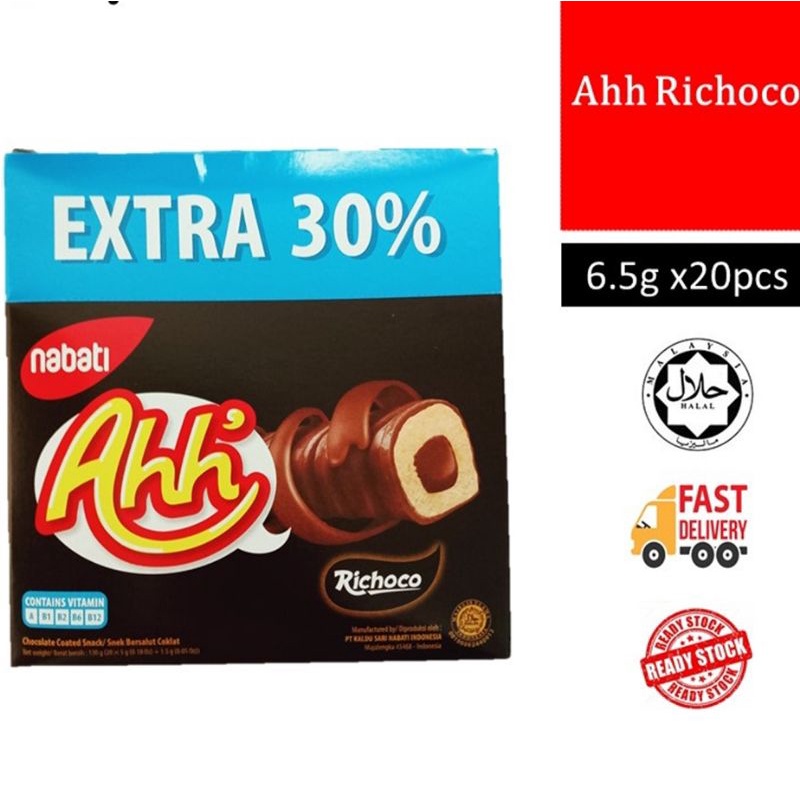 [1PACK] NABATI RICHOCO RICHEESE AHH' (CHEESE / CHOCOLATE / STRAWBERRY ...