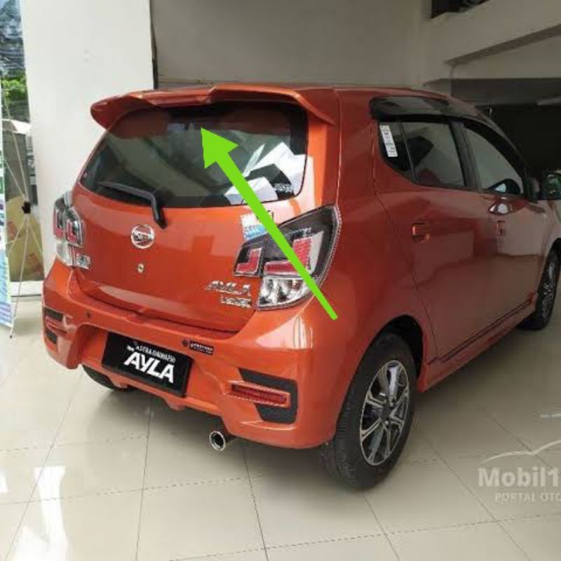 Rear spoiler original axia wigo agya ayla incl. lamp | Shopee Malaysia