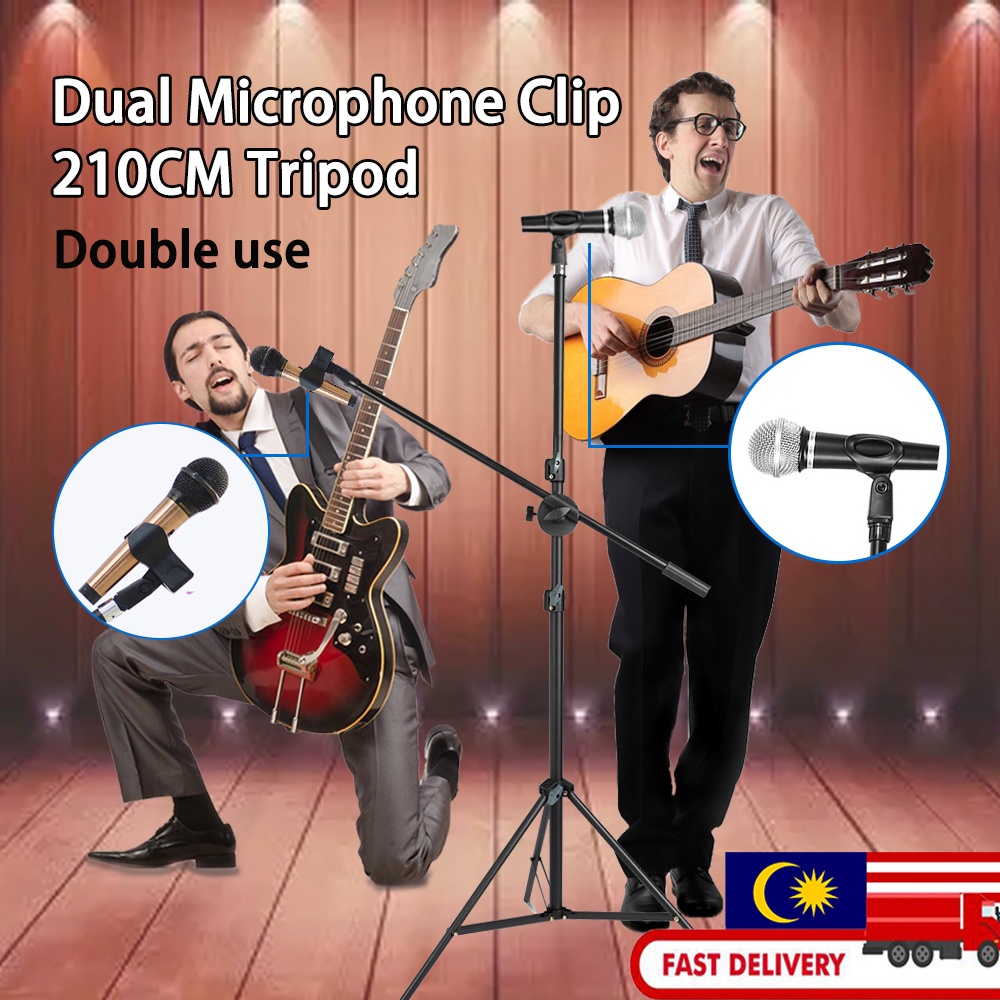Newly upgraded microphone stand mult-use floor-standing professional ...