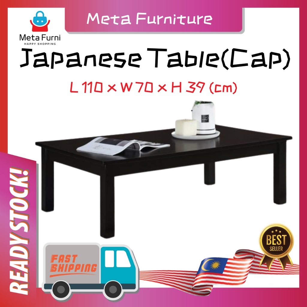 MetaFurni - 2.5ft X 4ft Japanese coffee table / meja kopi / meja ...