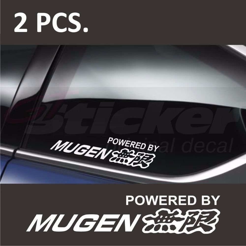 Mugen powered sticker by 2pcs | Shopee Malaysia