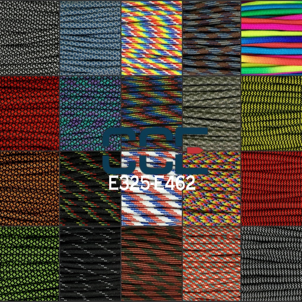 (E325-E463) 550lb Paracord 4mm 7 strands Parachute Cord Survival ...