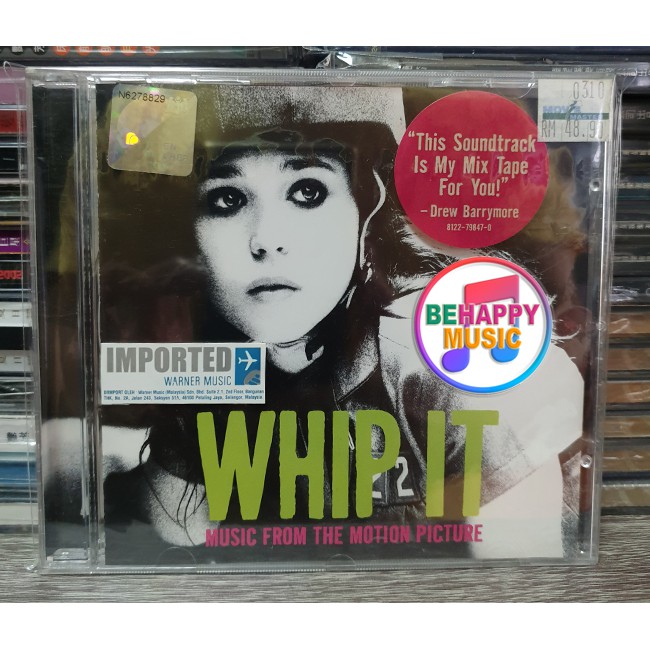 20% OFF !!! 電影原聲大碟 OST Soundtrack - WHIP IT (Drew Barrymore) 歐洲版 CD | Shopee Malaysia