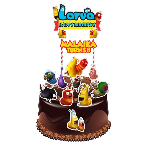 Larva Cake Topper DIY | Shopee Malaysia
