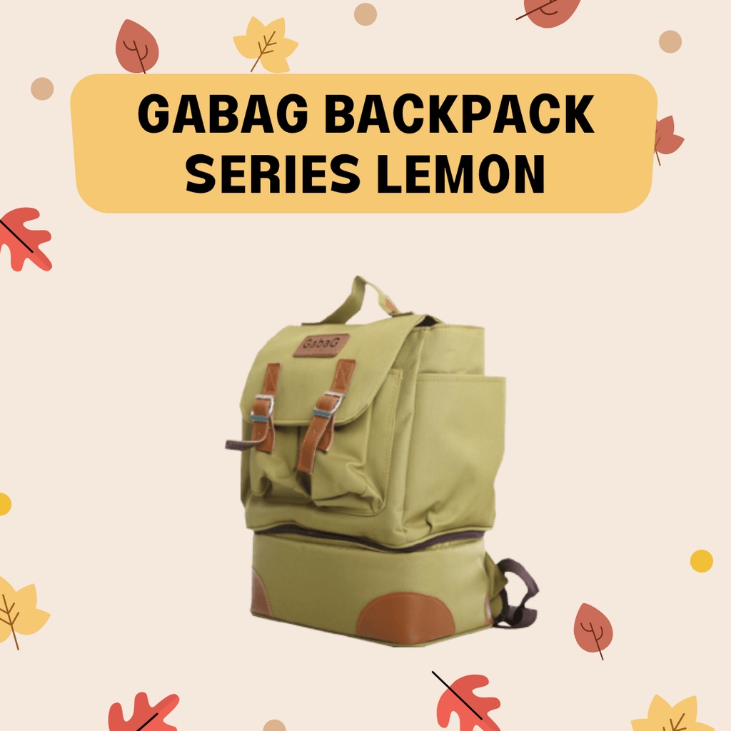 [ READY STOCK ] GABAG BACKPACK SERIES RADJA BIMA / RAMADA / LEMON / RYU ...