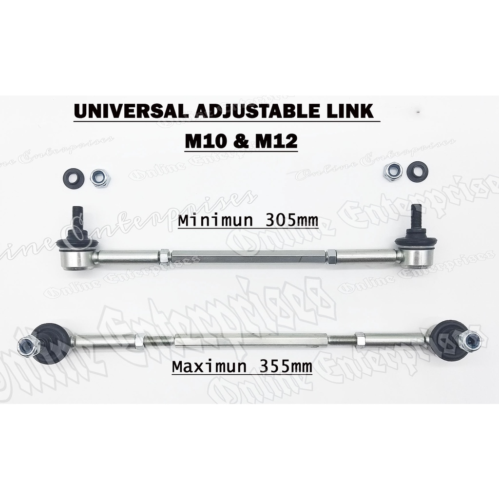 Universal Stabilizer Link Absorber Link Adjustable Link Alza Myvi Vios ...