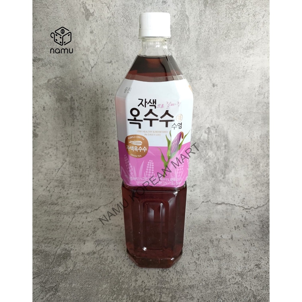 Woongjin Purple Corn Tea 1.5L/Korean Corn Tea/Korean Corn Tea/Corn Tea ...