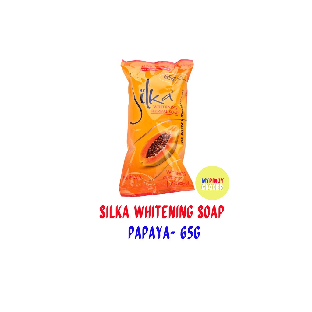 Philippine Product - Silka Papaya Soap 65g | Shopee Malaysia