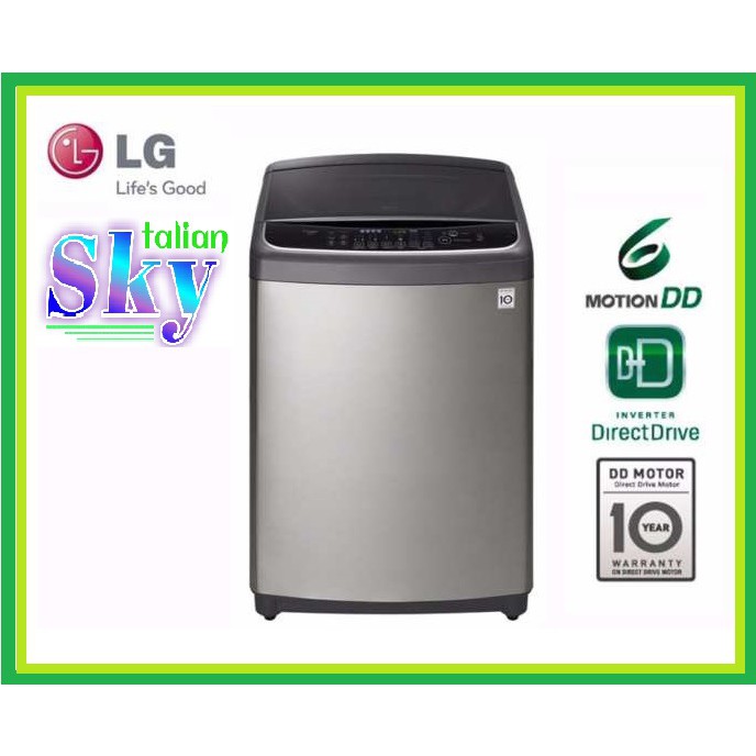 LG 17kg 6 Motion Inverter Direct Drive Top Load Washer with Warm Wash | Shopee Malaysia