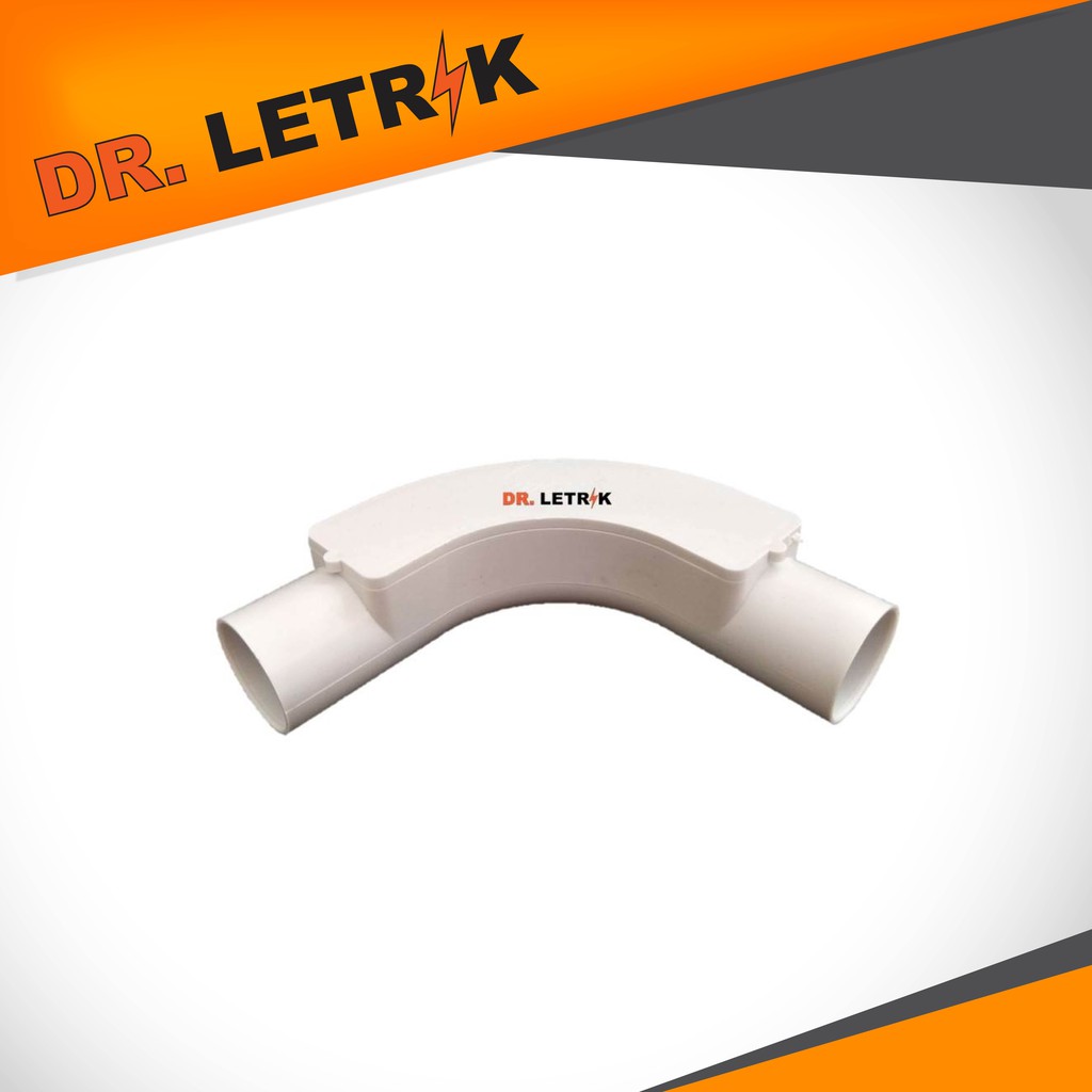 PVC Conduit Long Bend / Long "L"-Shaped Box [ 20mm / 3/4"; 25mm / 1 ...