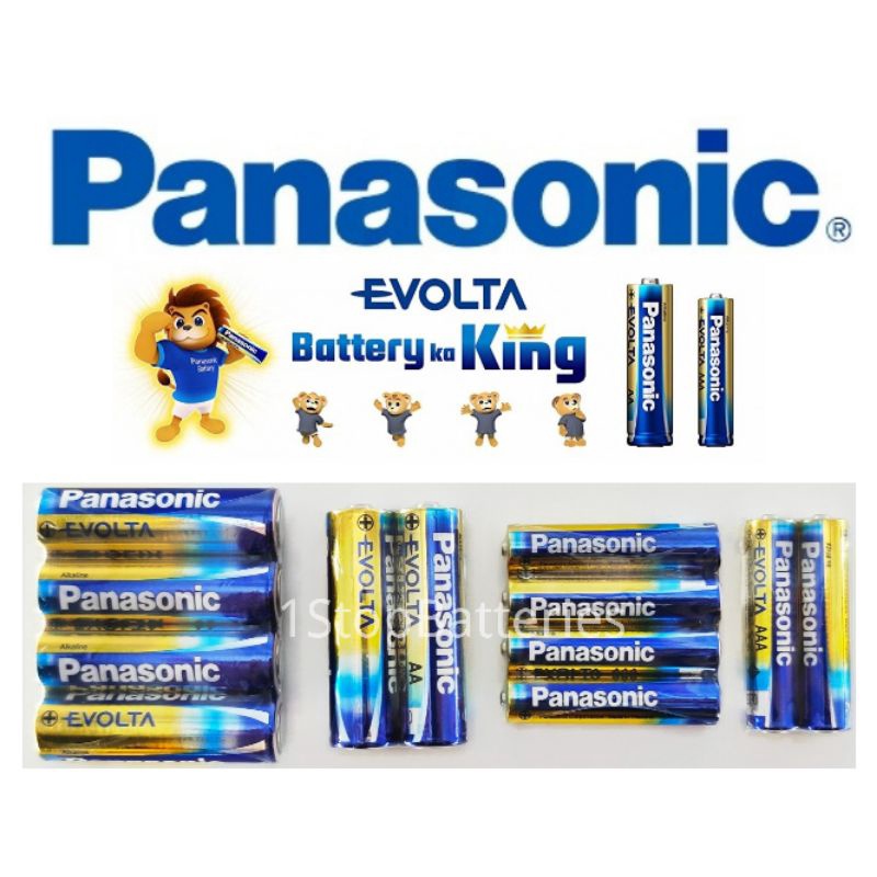 Panasonic Evolta Alkaline 1.5V Shrink Pack(AA 2pcs/4pcs)(AAA 2pcs/4pcs) | Shopee Malaysia