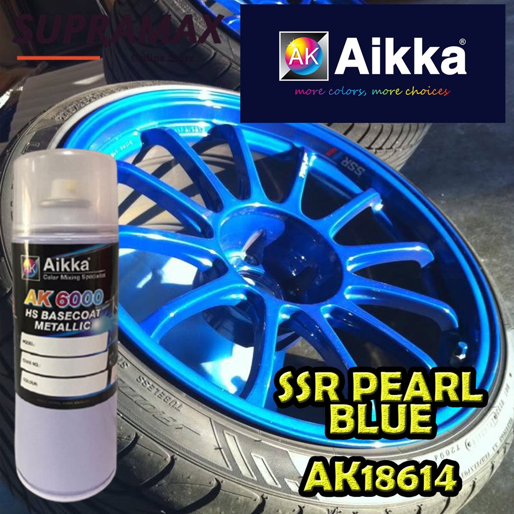 [Sport Rim Paint SSR Pearl Blue AK18614] AIKKA Sport Rim 2K Paint DIY ...