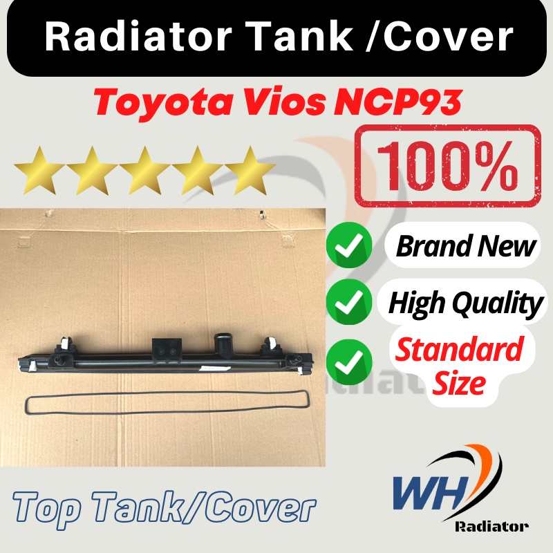 TOYOTA VIOS NCP93 (2007-2012) Radiator Top Tank / Top Cover / Upper ...