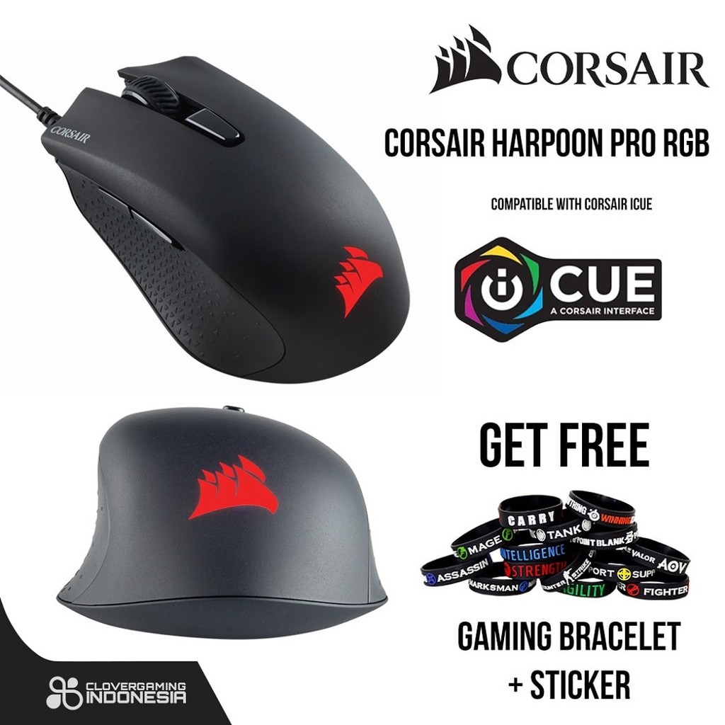 Corsair Harpoon Pro Rgb Pro Gaming Mouse | Shopee Malaysia