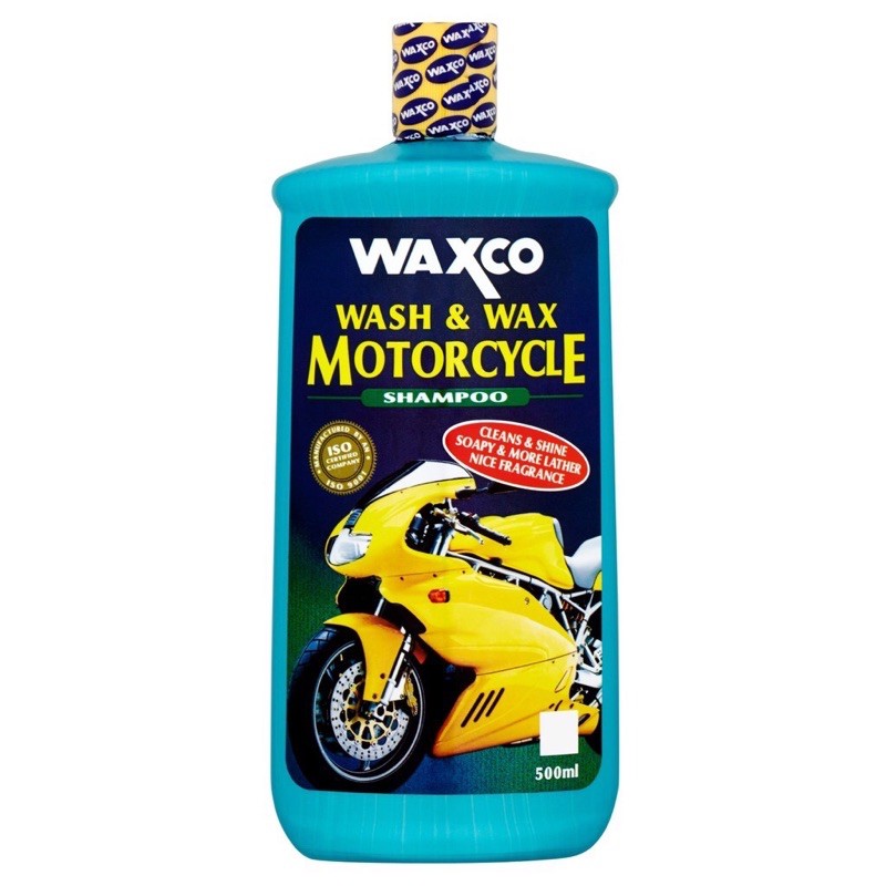 Waxco Wash & Wax Motorcycle Shampoo (500ml) | Shopee Malaysia