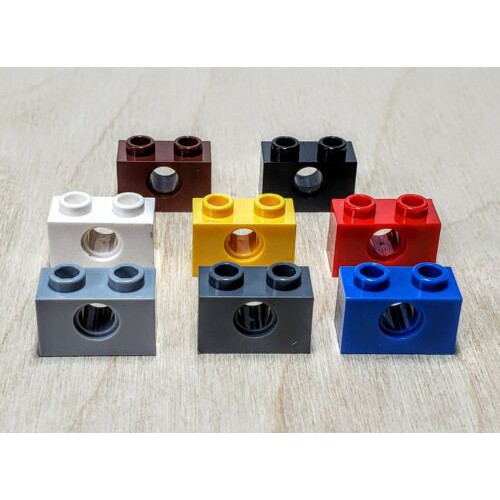 Lego Technic Brick 1 x 2 with Round Hole / Lego Part 3700: Technic ...