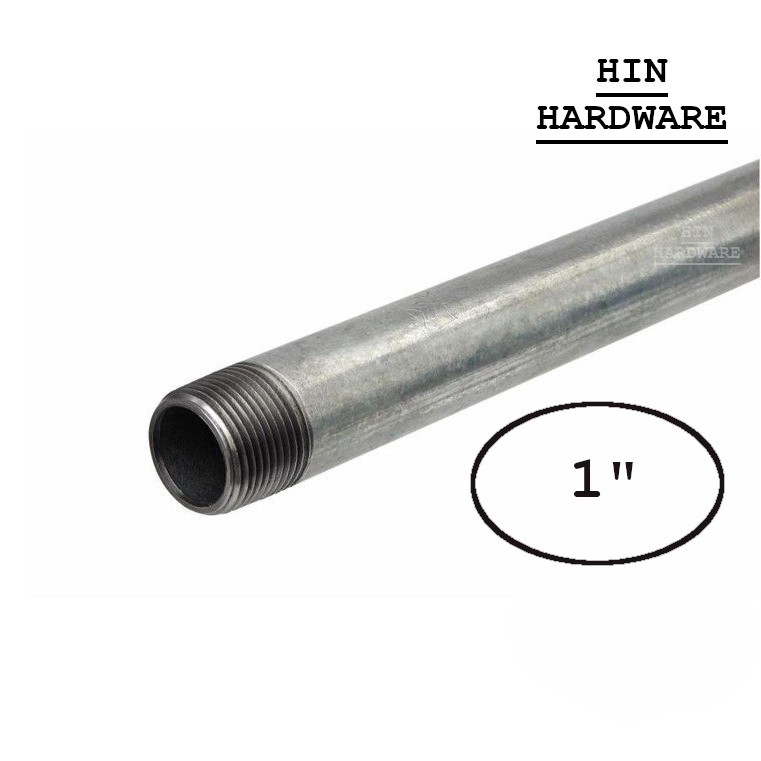 HIN GI Pipe 1" with Both Thread / 25mm GI Pipe with Both Thread ...