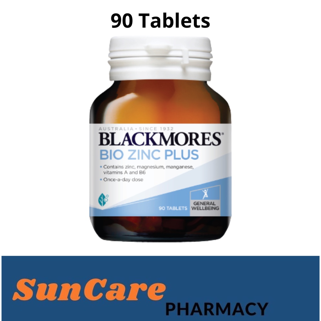 Blackmores Bio Zinc Plus [30 Tablets] (Exp Date: 28/02/2024) | Shopee ...