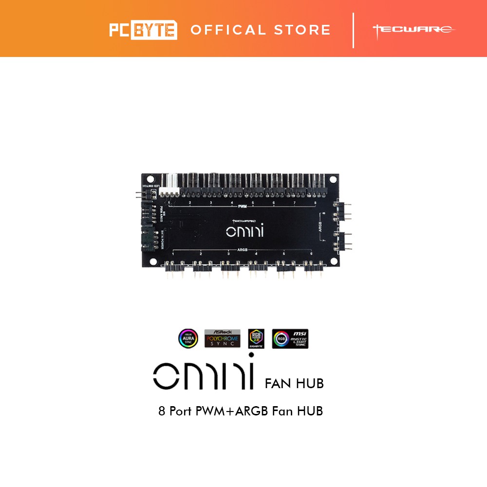 Tecware Omni Fan Hub | Shopee Malaysia