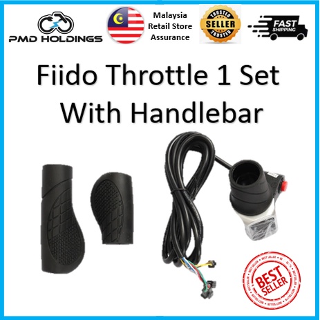 Fiido Display Unit Throttle with Cruise Control Button And 1 Pair ...