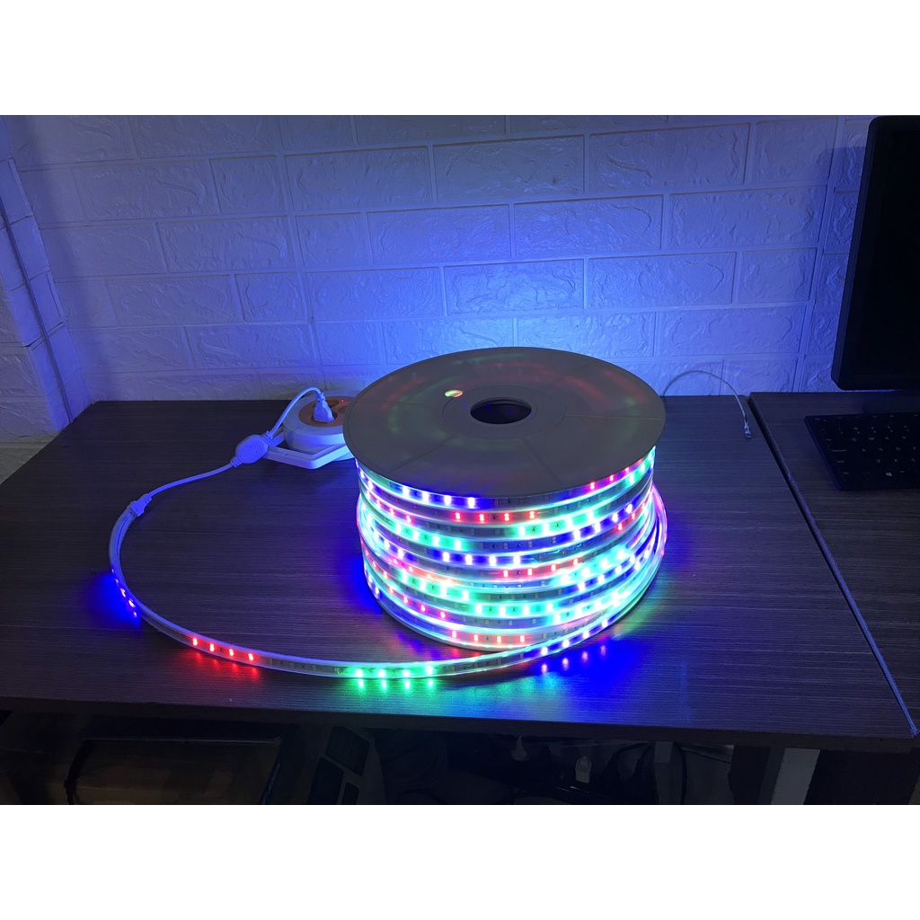 6-color flashing led string light.Restaurant decoration, cafe, interior ...