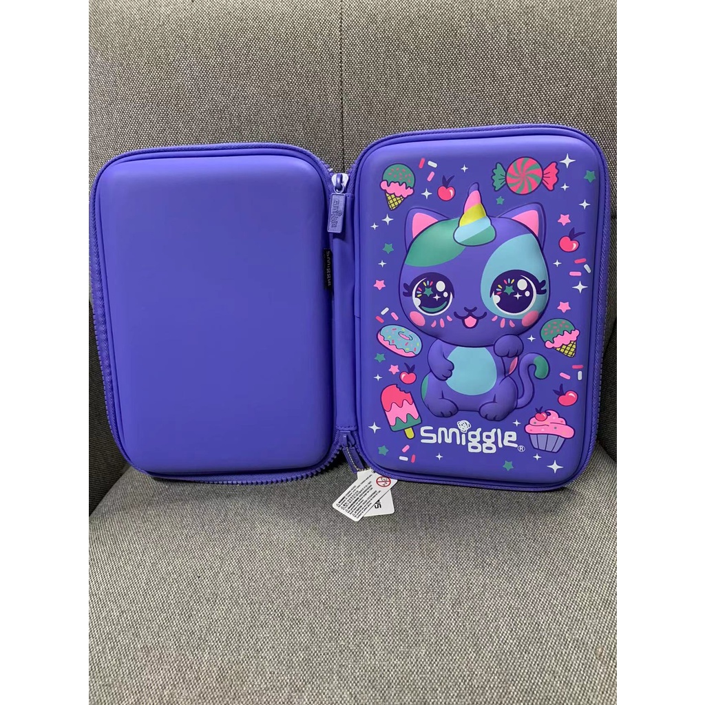 Smiggle pencil case Pencil box dinosaur shark unicorn rabbit pencil ...