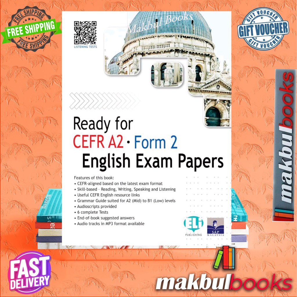 SAP: READY FOR CEFR A2 FORM 2 ENGLISH EXAM PAPERS | Shopee Malaysia