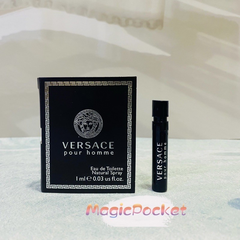 Original Vial ~ Versace Pour Homme 1ml | Shopee Malaysia